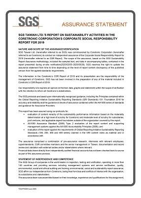 CSR Report & Certificate-CSR-Coretronic Corporation